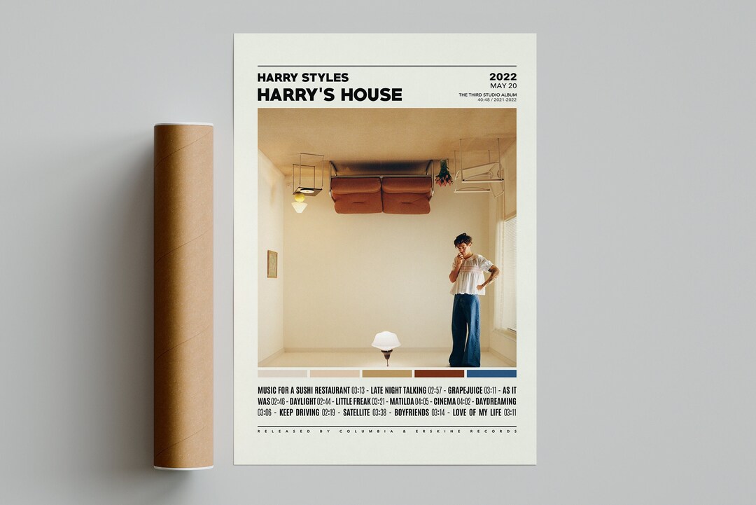 Harry Styles Posters / Harry's House / Poster Print Wall Art / Custom ...