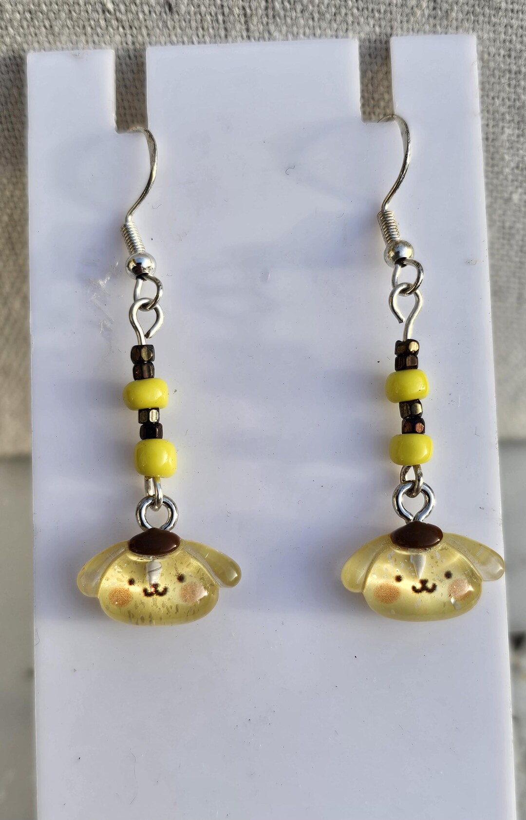 Pompous Hello Kitty Dangle Earrings - Etsy