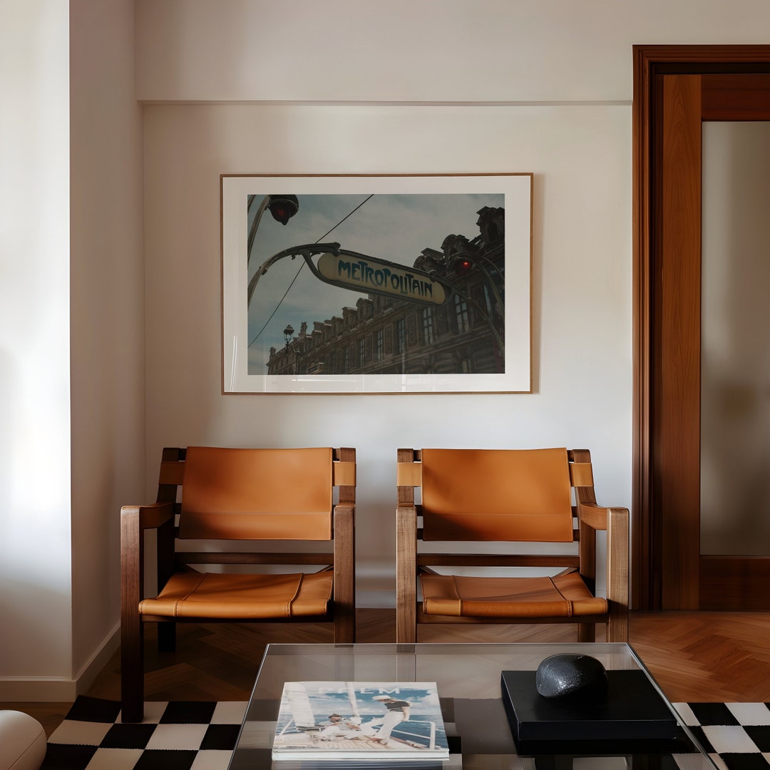 P021 - Paris Metro Station Sign - Film-like Digital Photo - Europe Nice Italy Street Photography ...