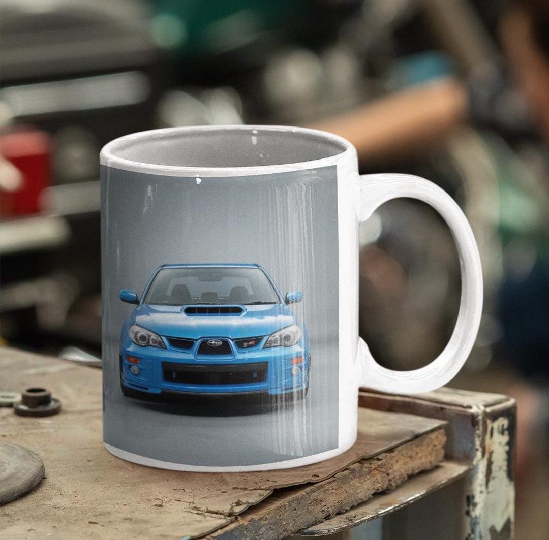 Subaru Impreza Mug | Motorsport Gift | Rally Mug | JDM | Sports Car ...