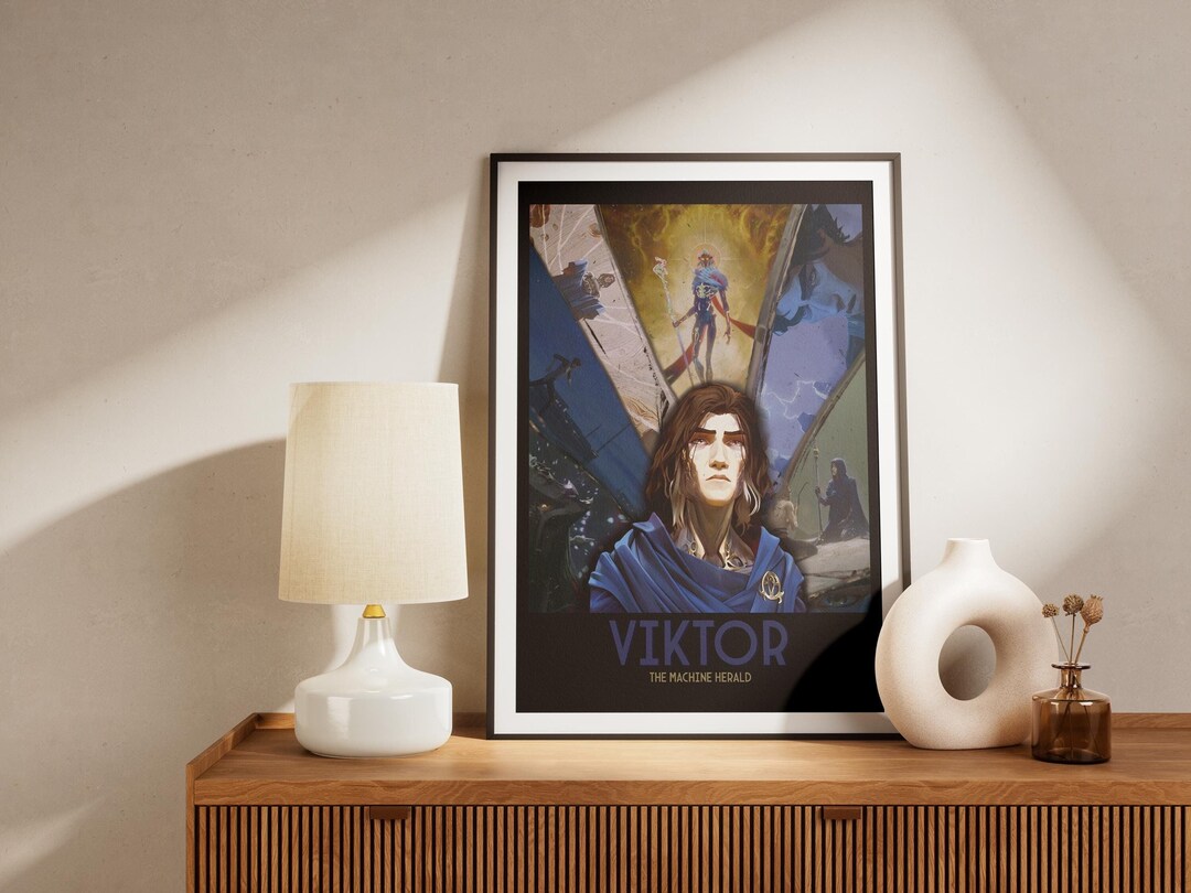 Arcane Viktor Poster | 18x24 Inch | Aesthetic Home Wall Decor Art ...