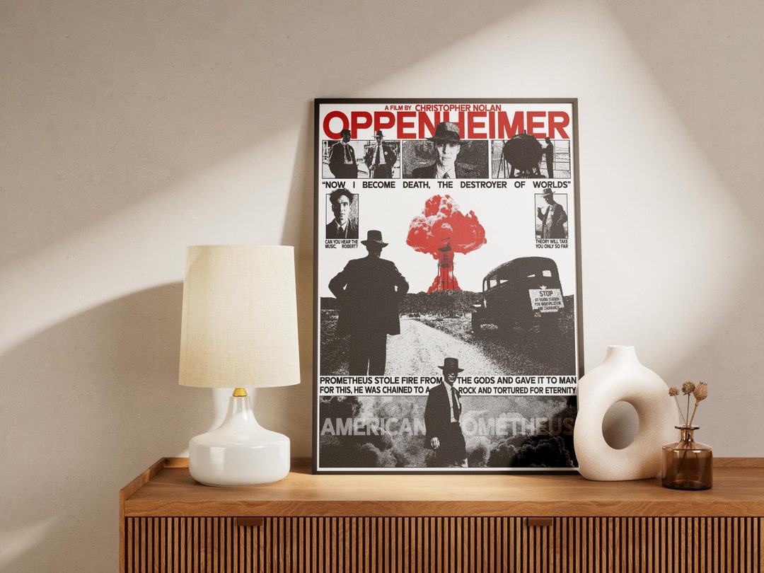 Oppenheimer - Digital Download Poster - Historical Figure Art Print ...