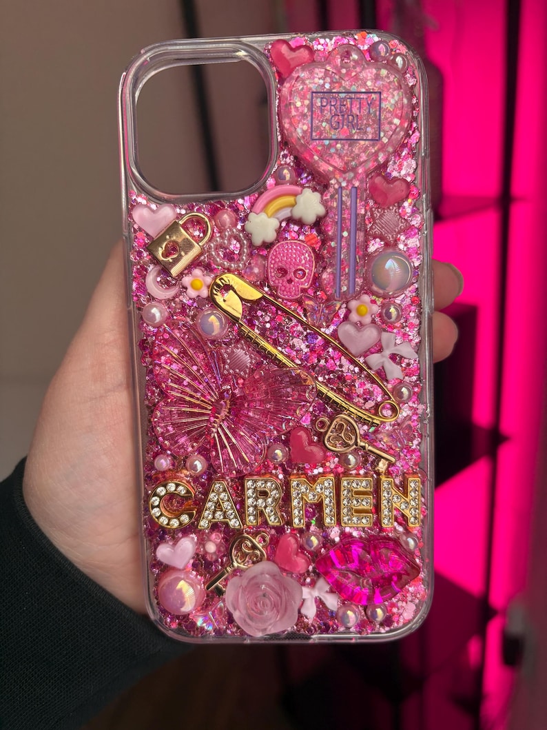 Custom Junk Phone Case: Personalized Charm Design - Etsy
