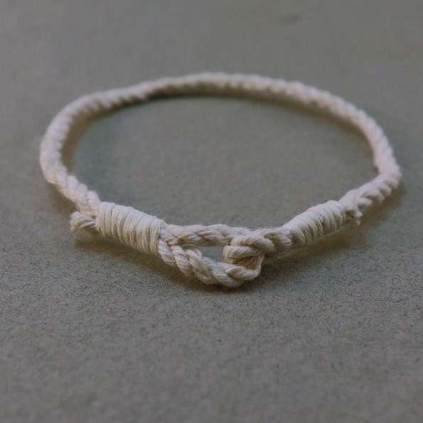 Double Eye Loop Rope Bracelet 4306 - Etsy