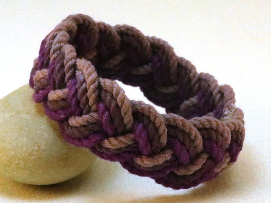 Nightshade Purple Layered Rope Bracelet 4507 - Etsy