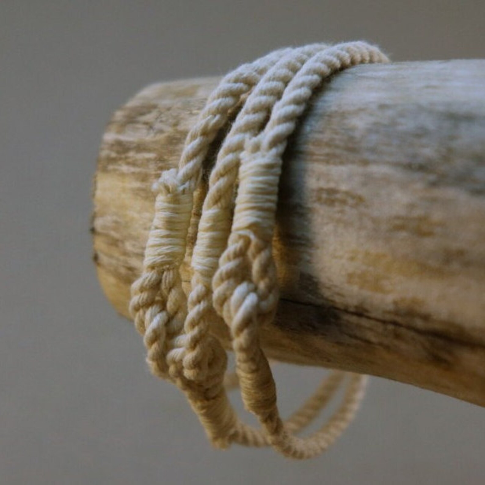 Double Eye Loop Rope Bracelet 4306 - Etsy