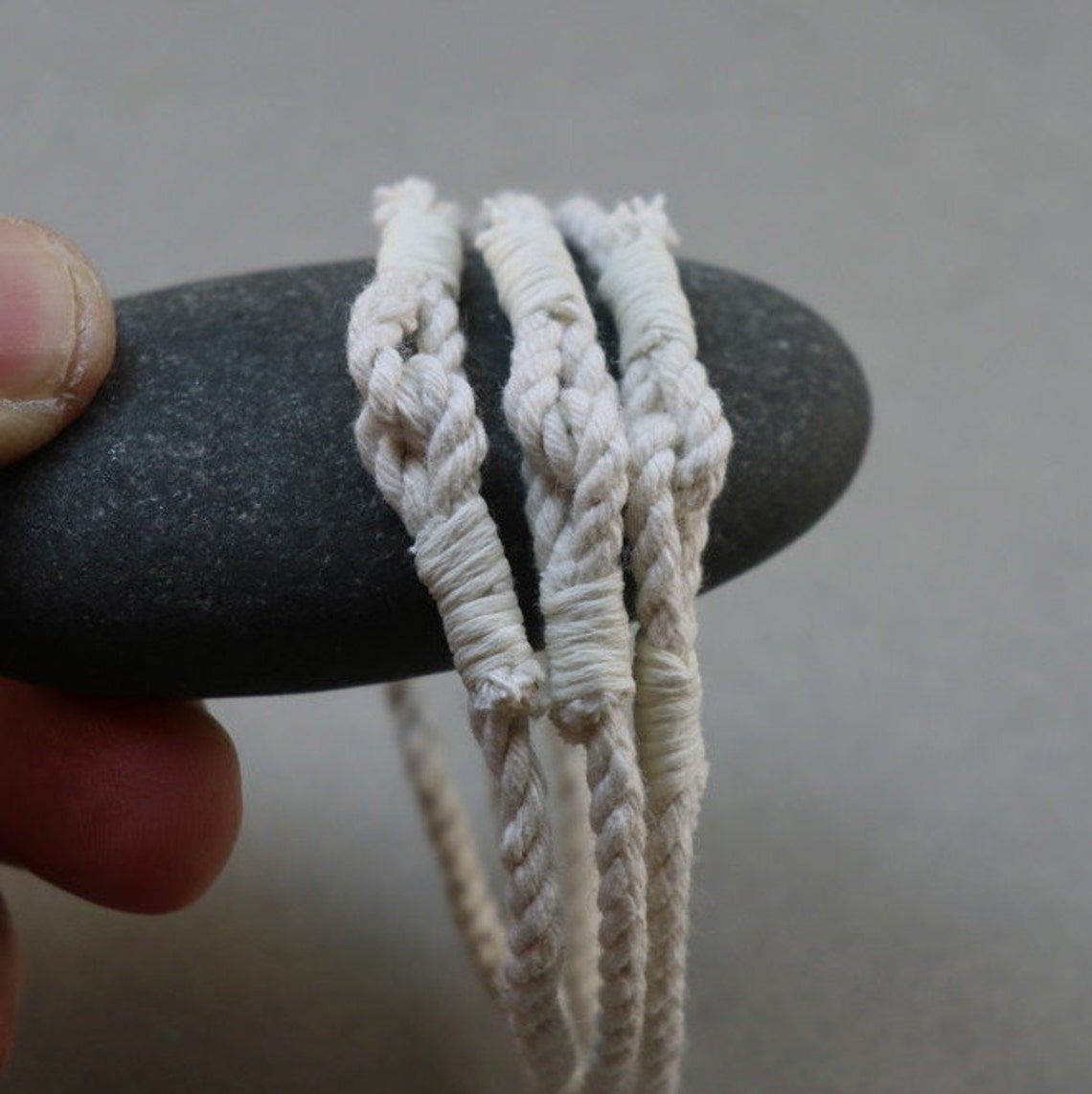 Double Eye Loop Rope Bracelet Slip on String Bracelet 4306 - Etsy