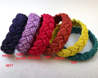 Dark Brown Bracelet Brown Rope Knot Bracelet Rope Bracelet Knot Cord ...