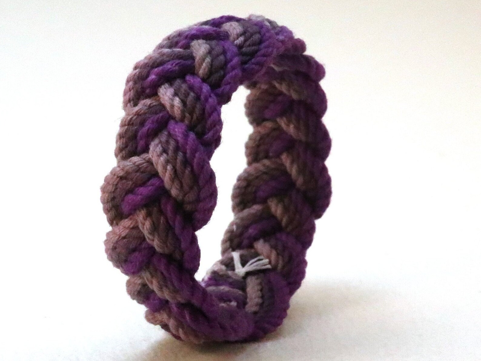 Nightshade Purple Layered Rope Bracelet 4507 | Etsy