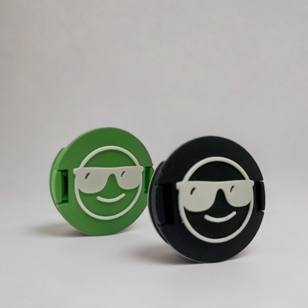 Smiley Sunglasses Custom Lens Cap | Lens Cap Custom Design | Protective ...
