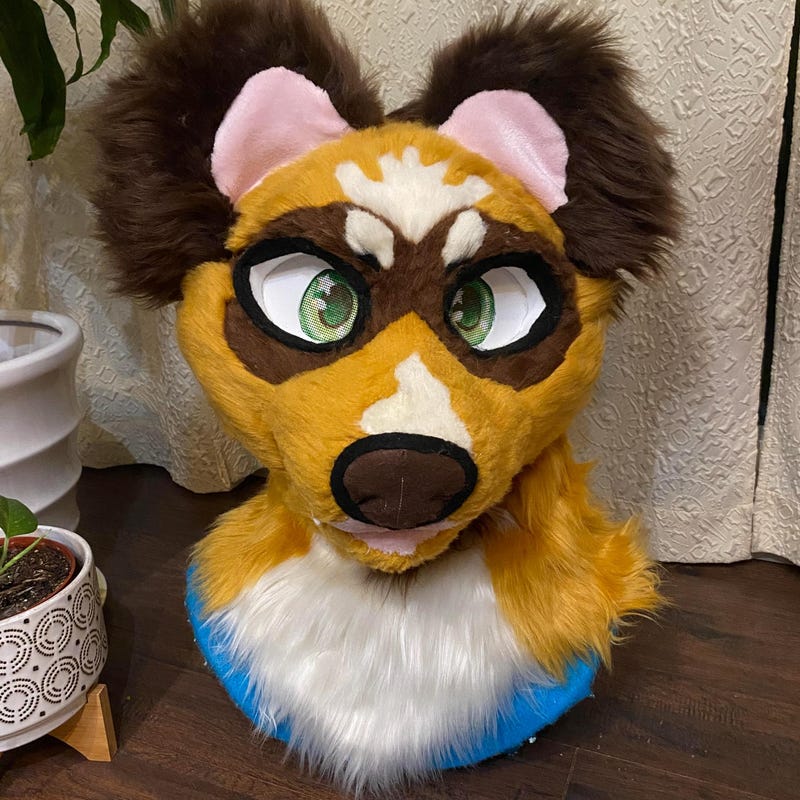 Premade Fursuit Head - Etsy