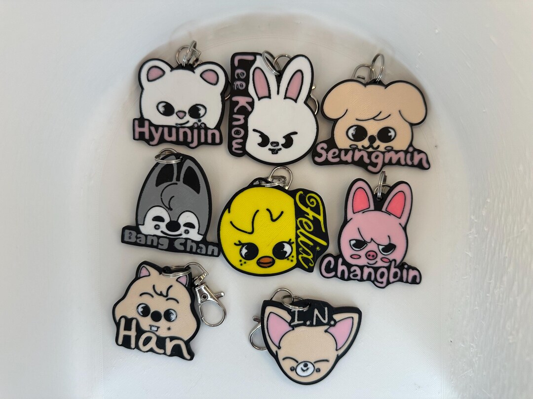 SKZOO Keychains Stray Kids Characters - Etsy