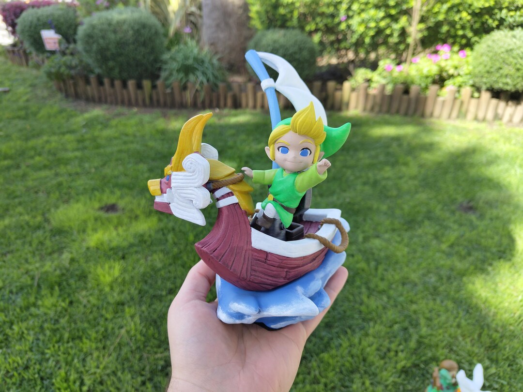 Links Awakening Diorama Zelda Boat - Diorama Link in the Boat- the ...