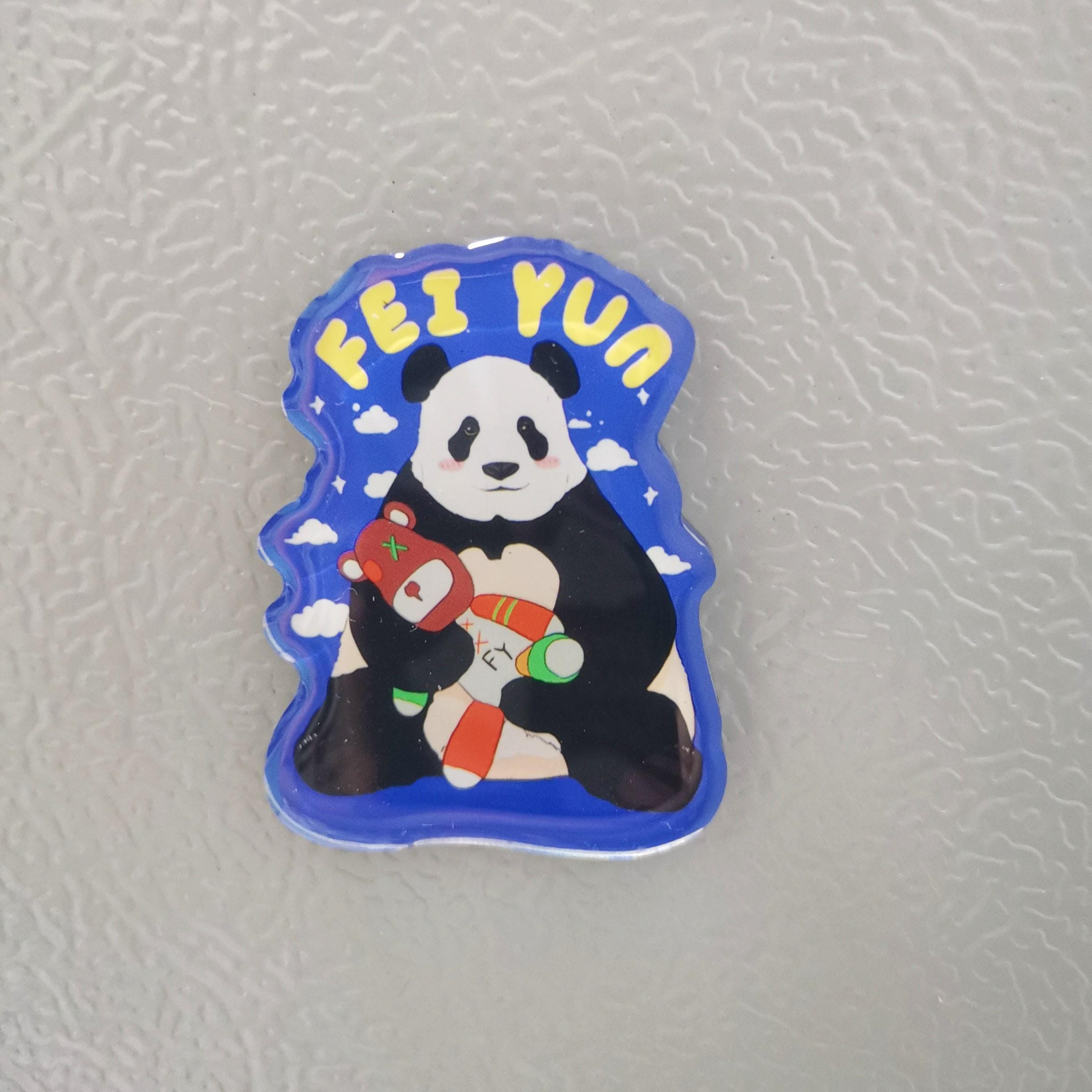 Feiyun and Bearbrick Acrylic Fridge Magnet - Etsy