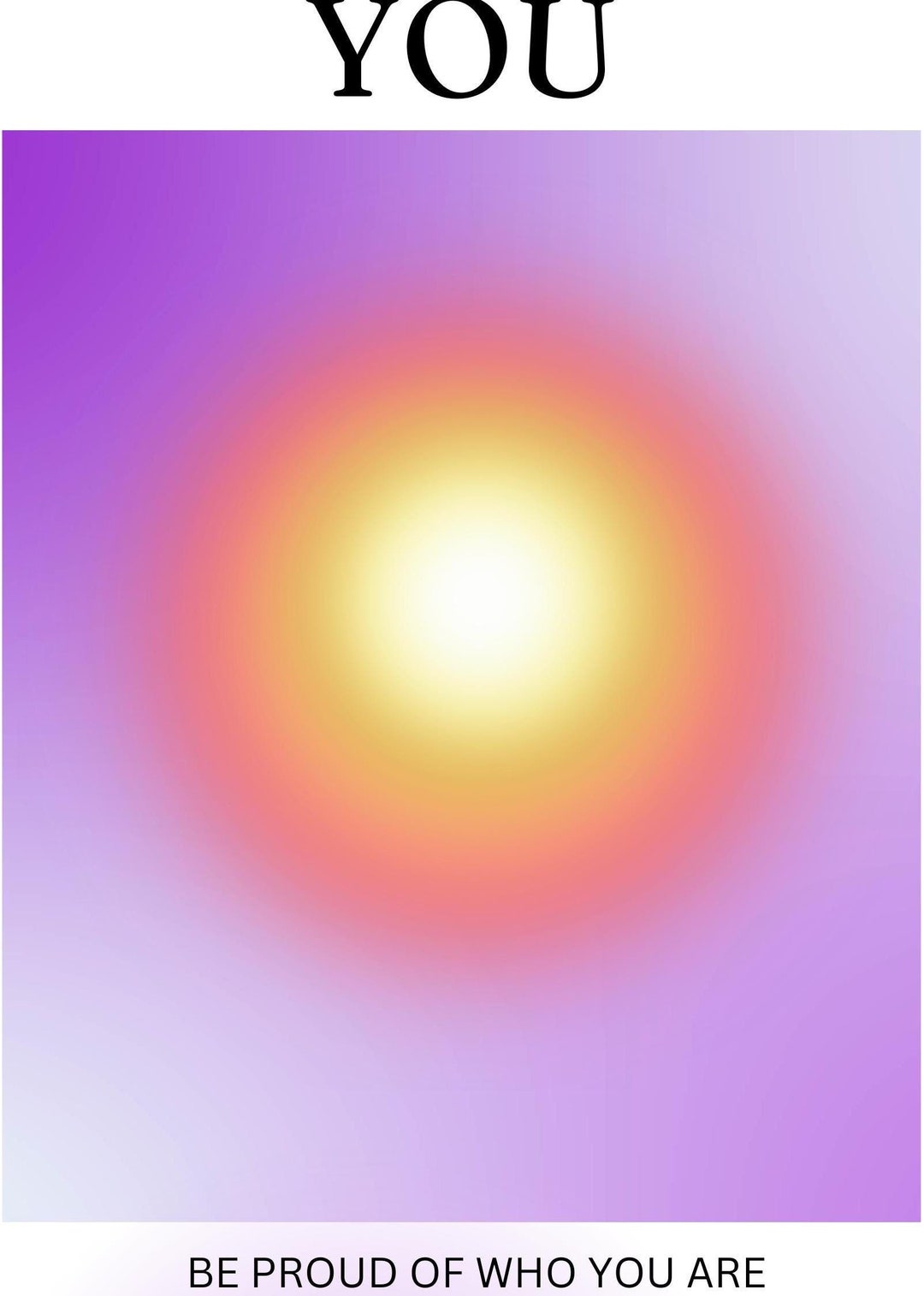 Aura Posters, DIGITAL DOWNLOAD, Printable, Editable, in Canva, Instant ...