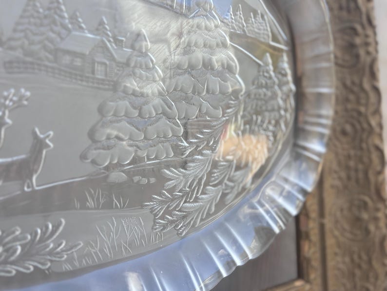 Mikasa Winter Dreams Canape Tray Platter Holiday Classics Christmas ...