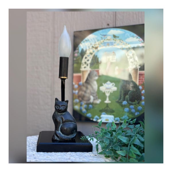 Cat Lamp - Etsy