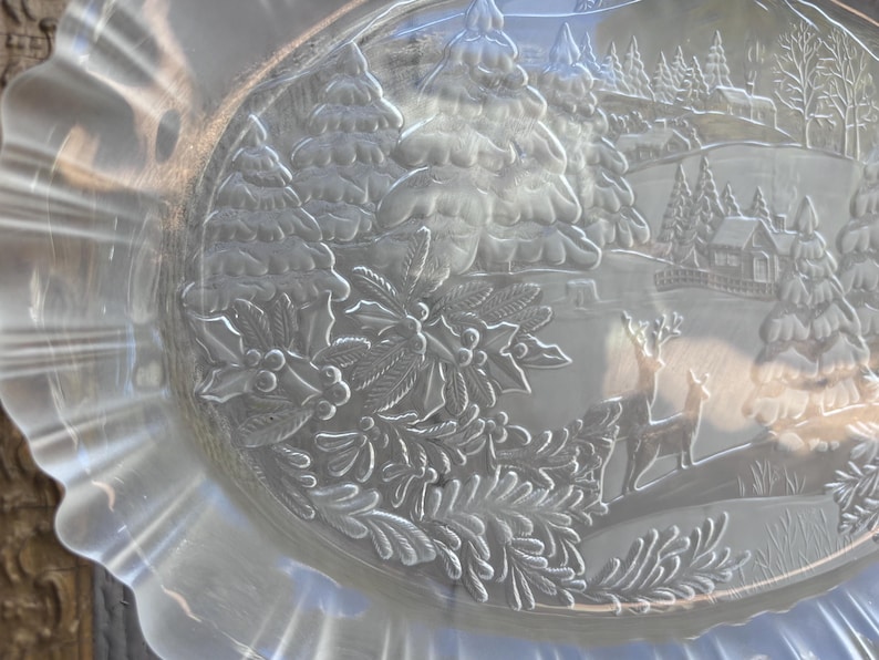 Mikasa Winter Dreams Canape Tray Platter Holiday Classics Christmas ...