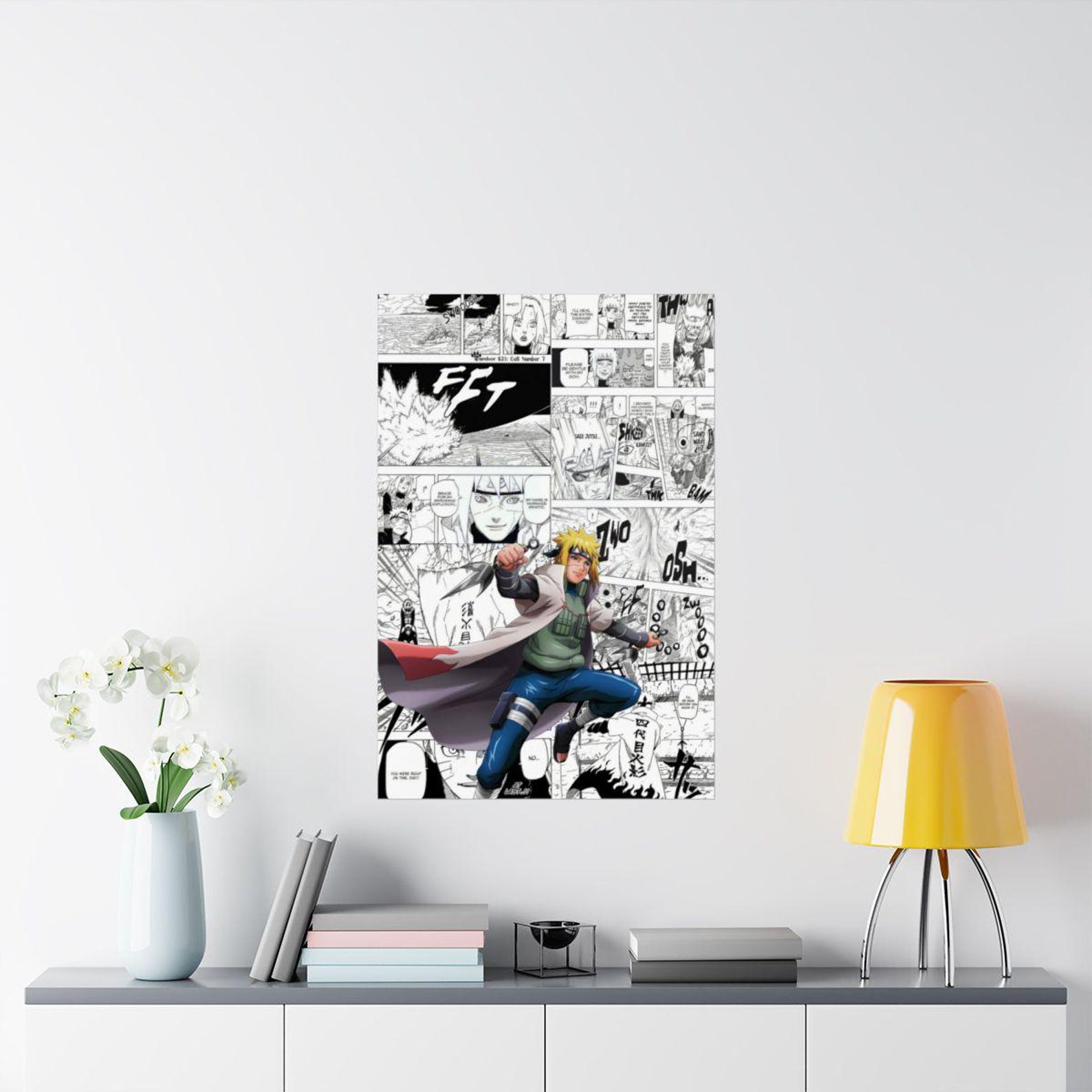 Unique Anime Poster Print TV Series Art, Modern Wall Decor, Manga Gift ...