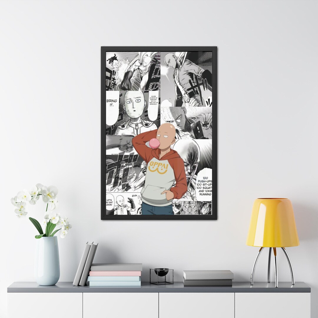 One Punch Man Poster Anime Poster, Saitama Poster, Garou, Manga Panel ...