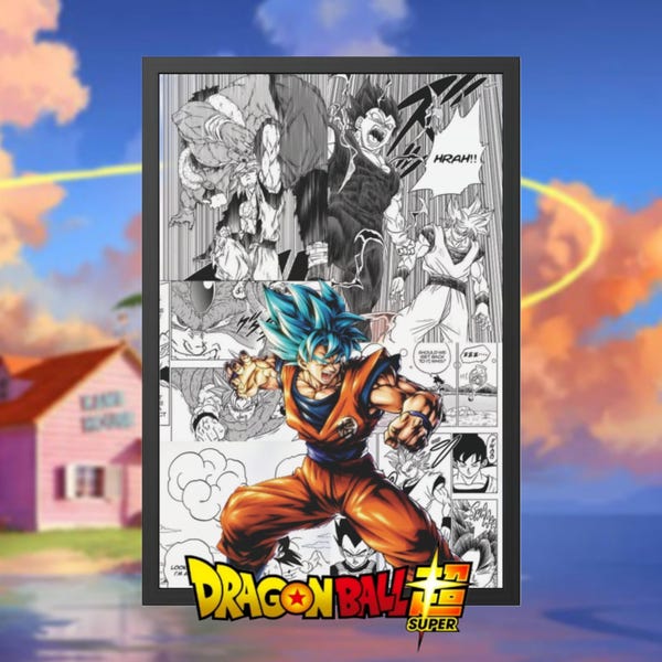 Dragon Ball Manga Panels - Etsy