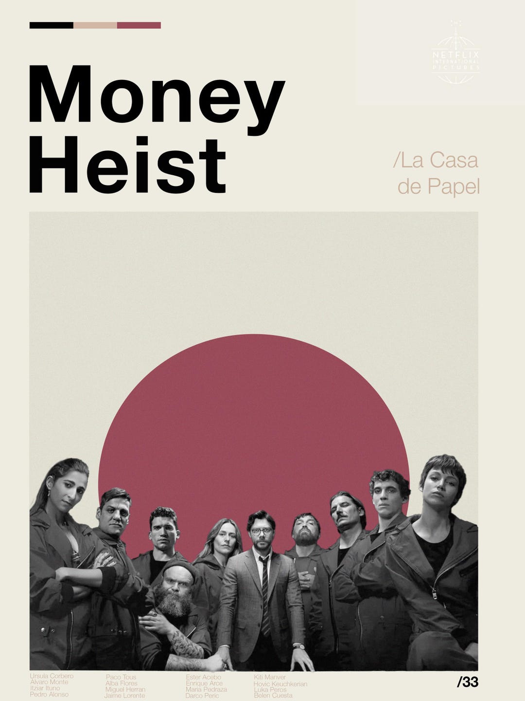 Money Heist Movie Poster - Etsy