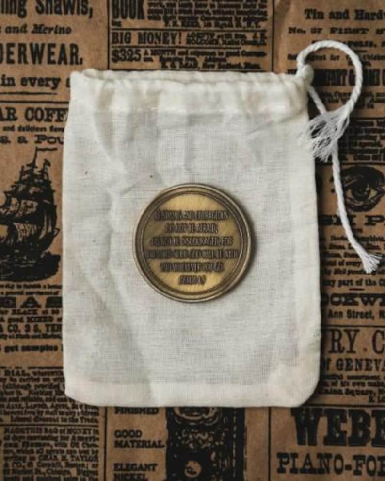 Armor of God High Relief Boldness Courageous Coin Boldness Coin Lion ...