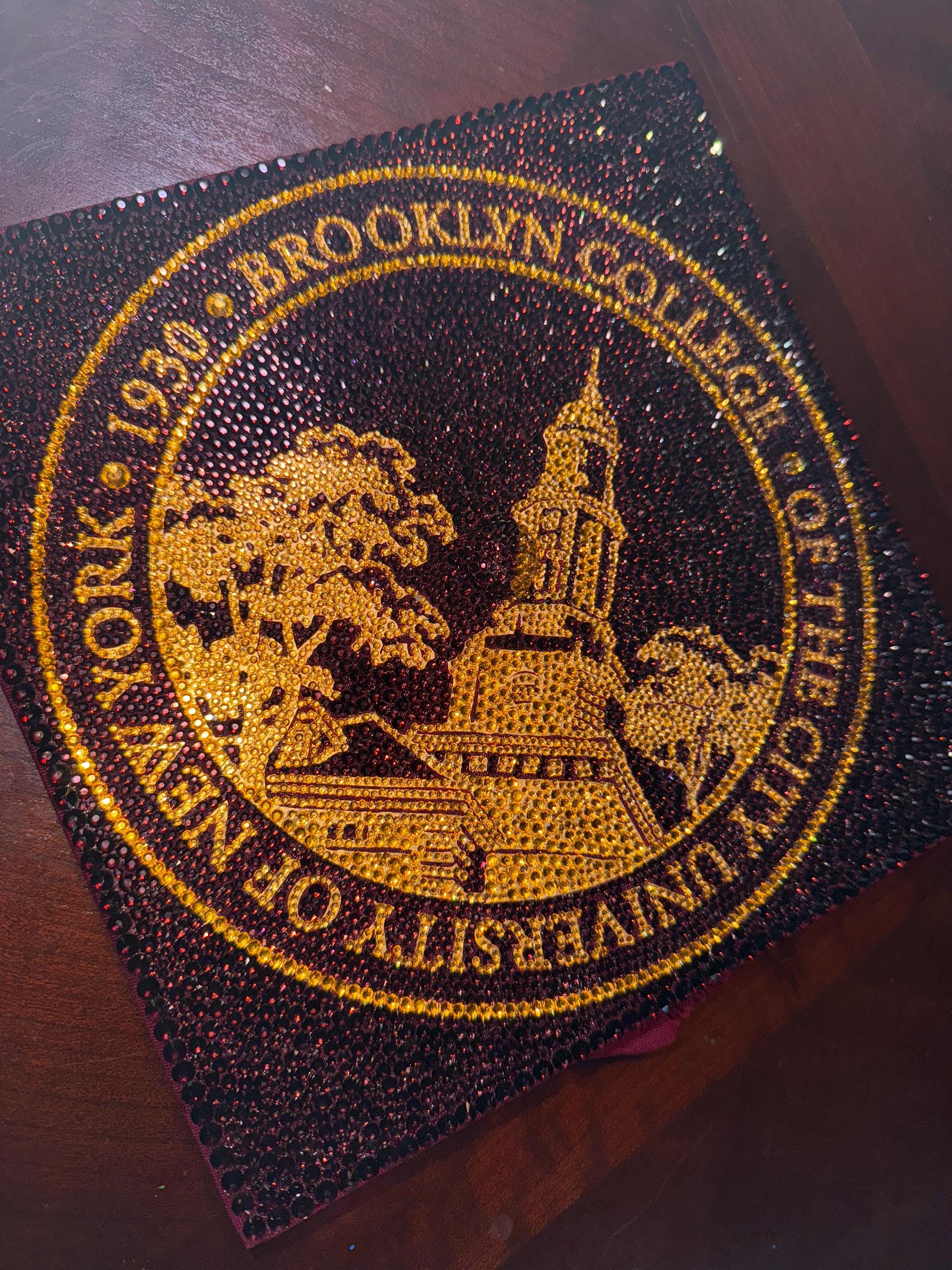 Custom Rhinestone Graduation Cap - Etsy