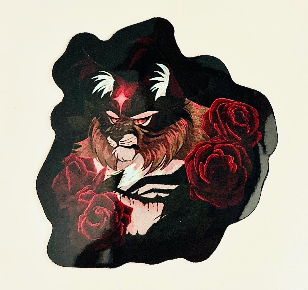 Tigerstar Warrior Cat-inspired Sticker - Etsy