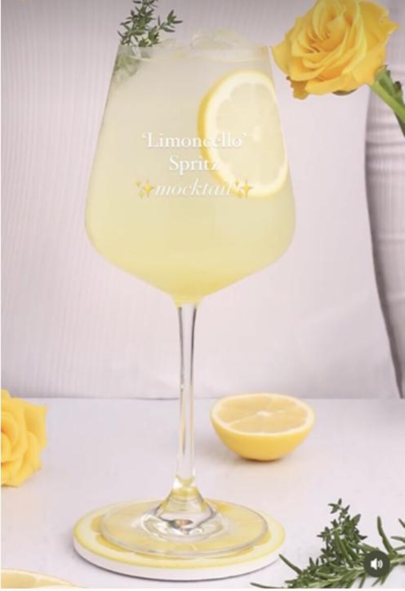 Delicious Mocktails Menu Wedding Party Bridal Shower Baby Shower ...
