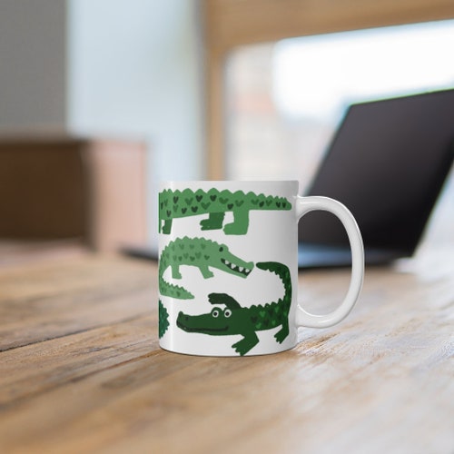 I Love Alligators Mug Cute Alligator Mug for Gator Lovers - Etsy