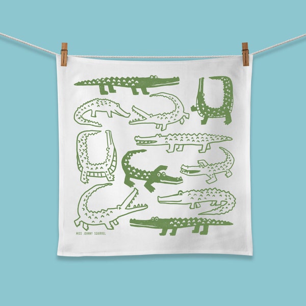 Alligator Towel - Etsy