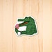 Gator Sticker, Vinyl Sticker, Alligator Laptop Bumper Sticker, Animal ...
