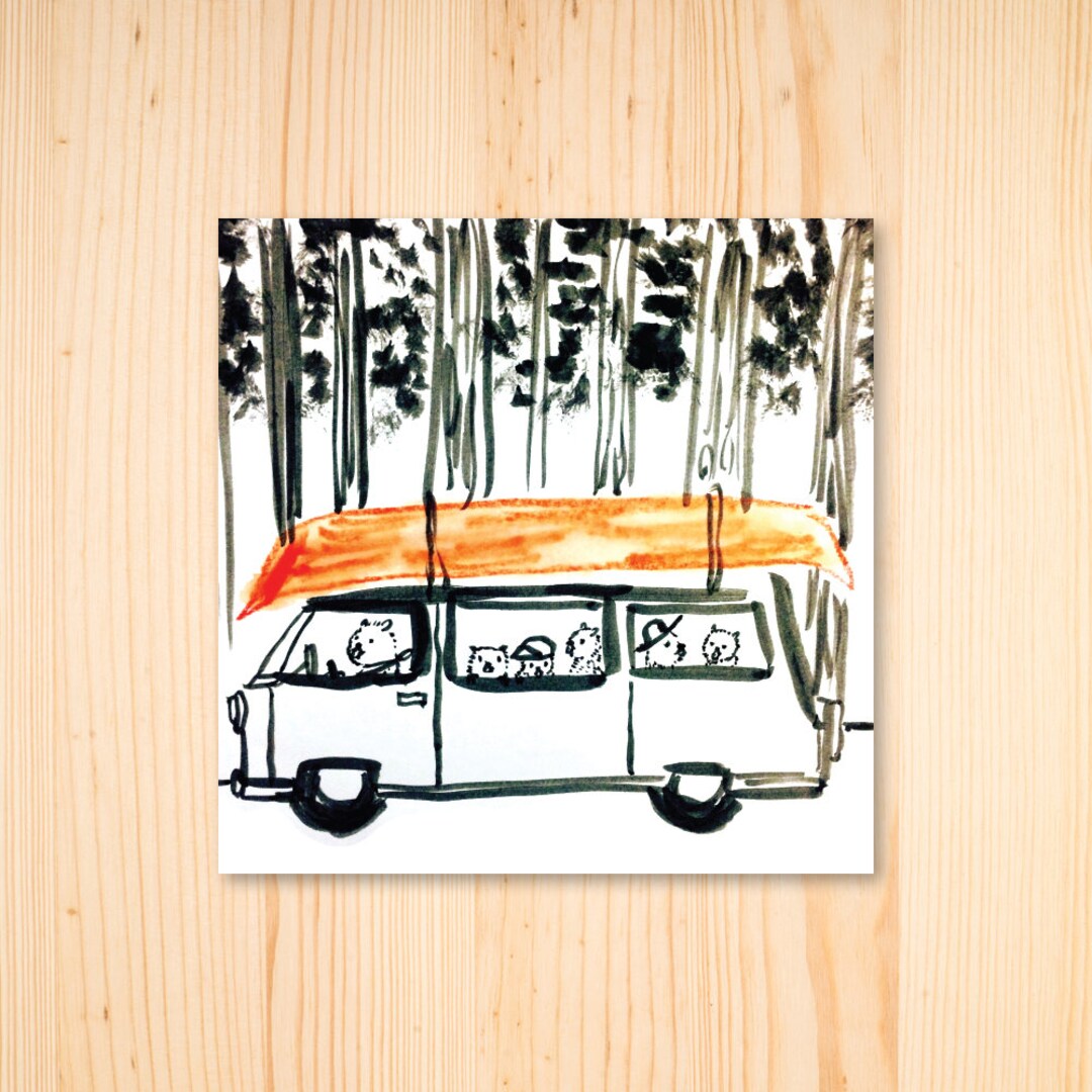 Beaver Sticker / Beaver Family Sticker / Animal Lover Sticker / Animal ...