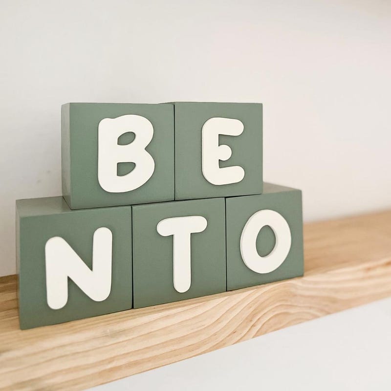 Wood Stacking Blocks - Etsy