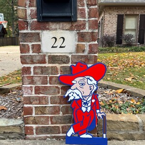 Colonel Reb Ole Miss Sign – Handcrafted Wood Art for Rebels Fans, Game ...
