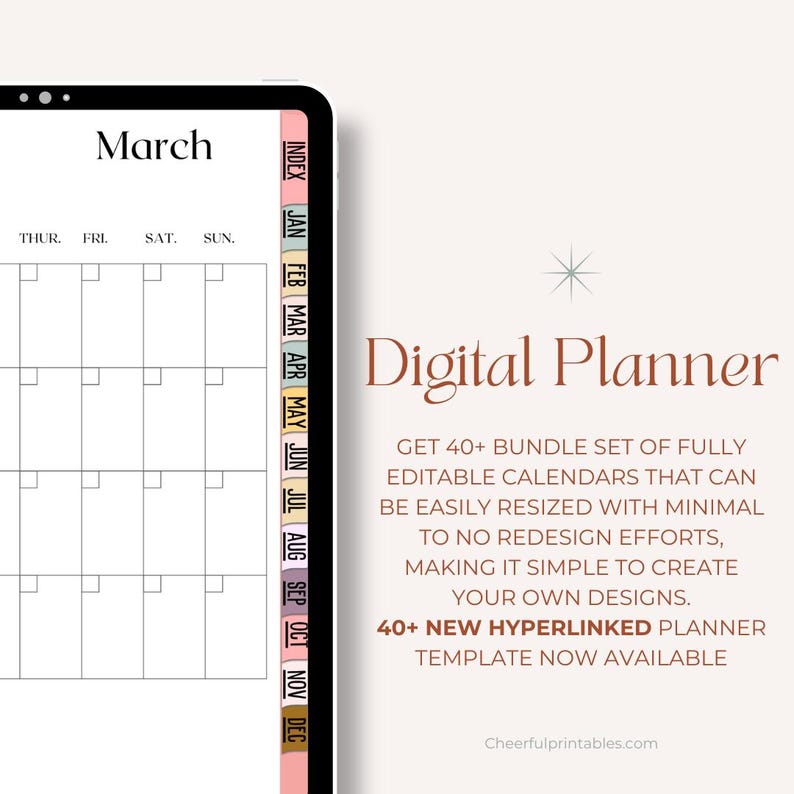 Editable 2025 Calendar Planner Templates | Fully Editable for Free in ...
