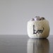 Halloween Boo Bowl Felted Wool Bowl in White With - Etsy