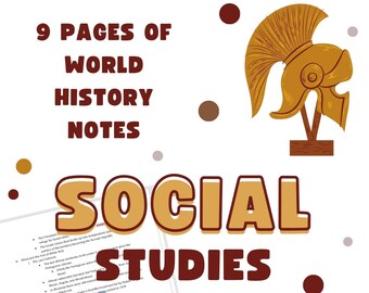 AP World History CRASH COURSE W/ Concept Outline & Notes - Etsy