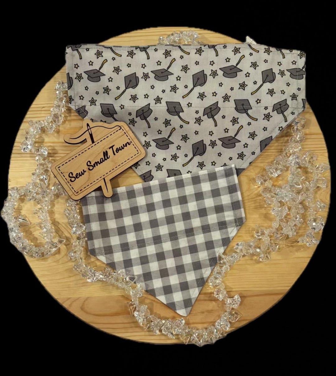Graduation Over the Collar Bandana - Etsy