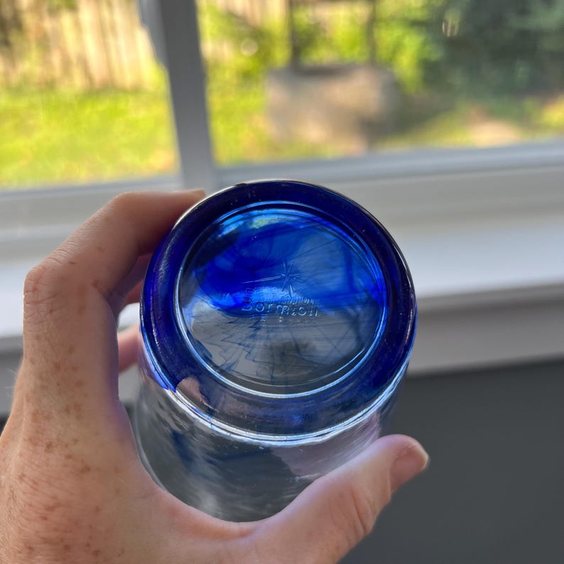 Bormioli Rocco Murano Cobalt Blue Low Ball Glasses Set of 3 - Etsy