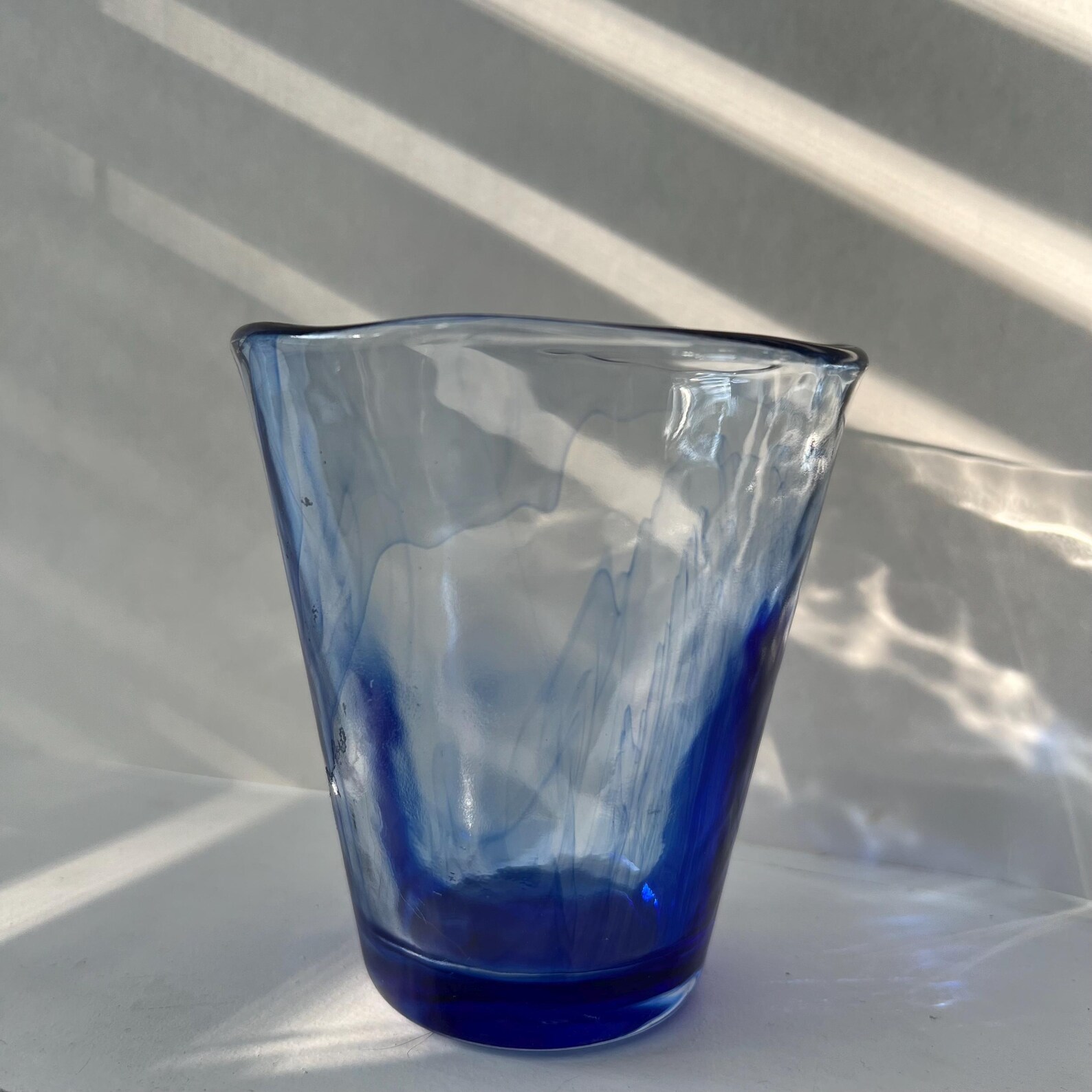 Bormioli Rocco Murano Cobalt Blue Low Ball Glasses Set of 3 - Etsy