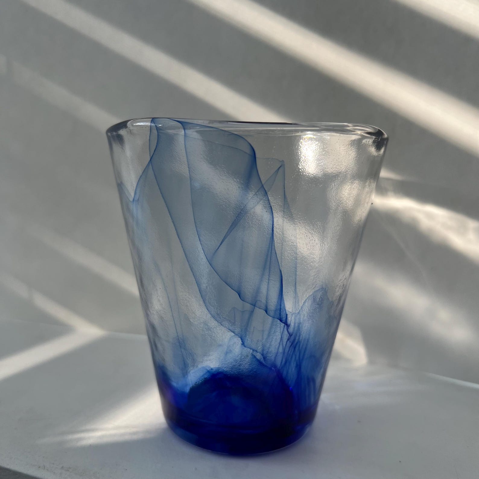 Bormioli Rocco Murano Cobalt Blue Low Ball Glasses Set of 3 - Etsy