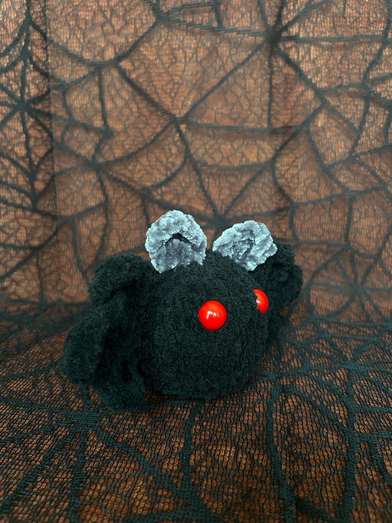 Crochet Mothman Ball Plushie Amigurumi - Etsy