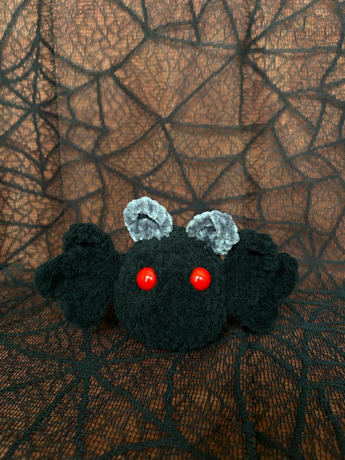 Crochet Mothman Ball Plushie Amigurumi - Etsy