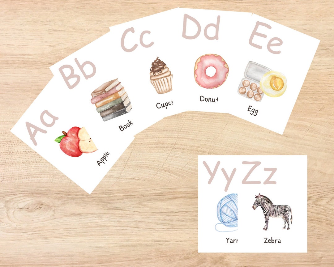 Alphabet Flashcards ABC Flashcards Alphabet Letters ABC Letters ABC ...