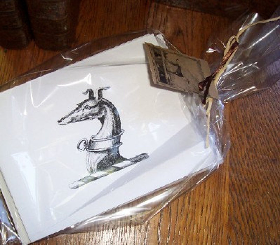 Panther Leopard Heraldic Family Crest Color Notecards - Etsy Hong Kong