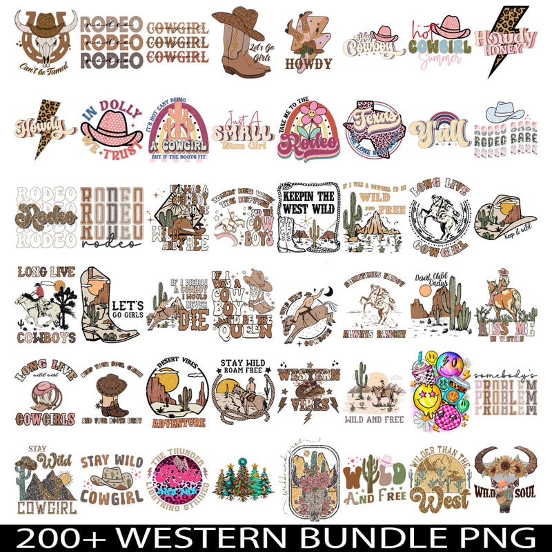 Western Sublimation - Etsy