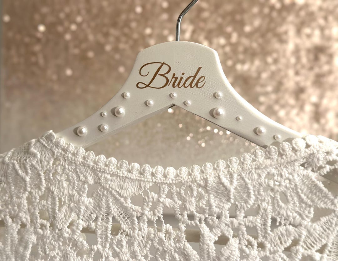 Bride Pearl Hanger - Etsy