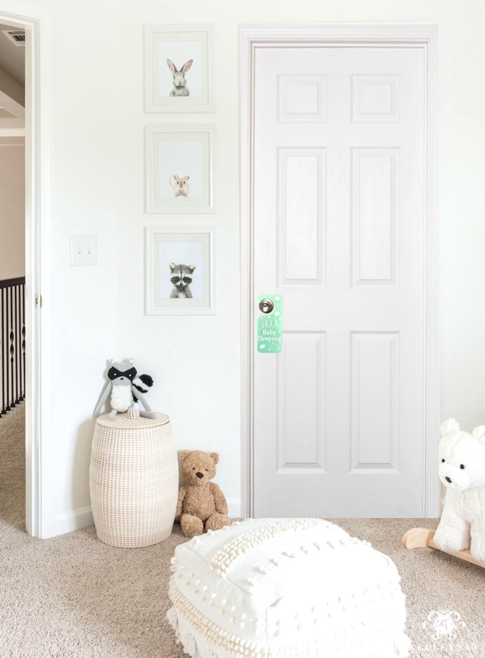 Baby Sleeping Door Sign - Etsy